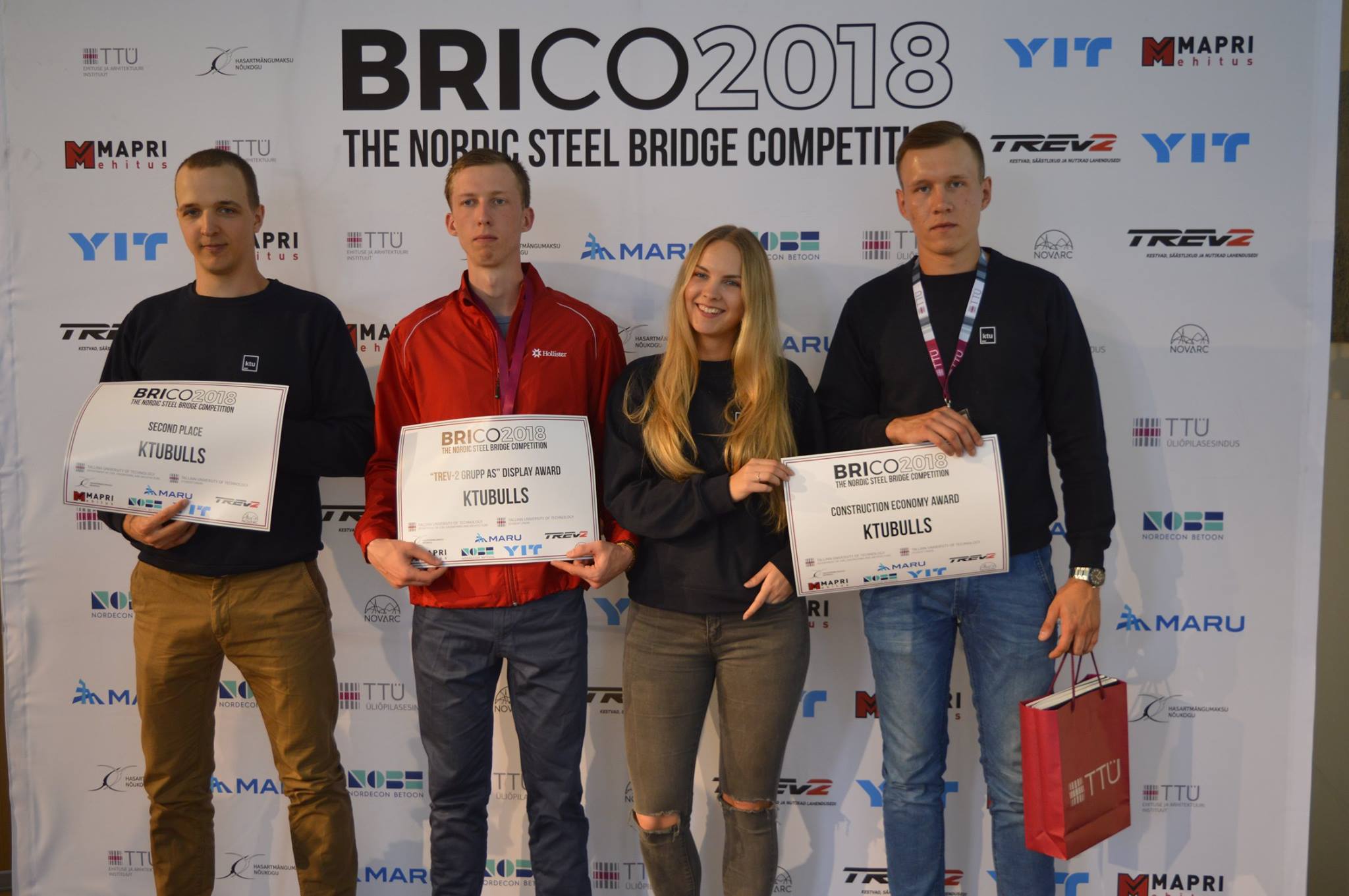 Team of KTU students took the 2nd place in the bridge building ...