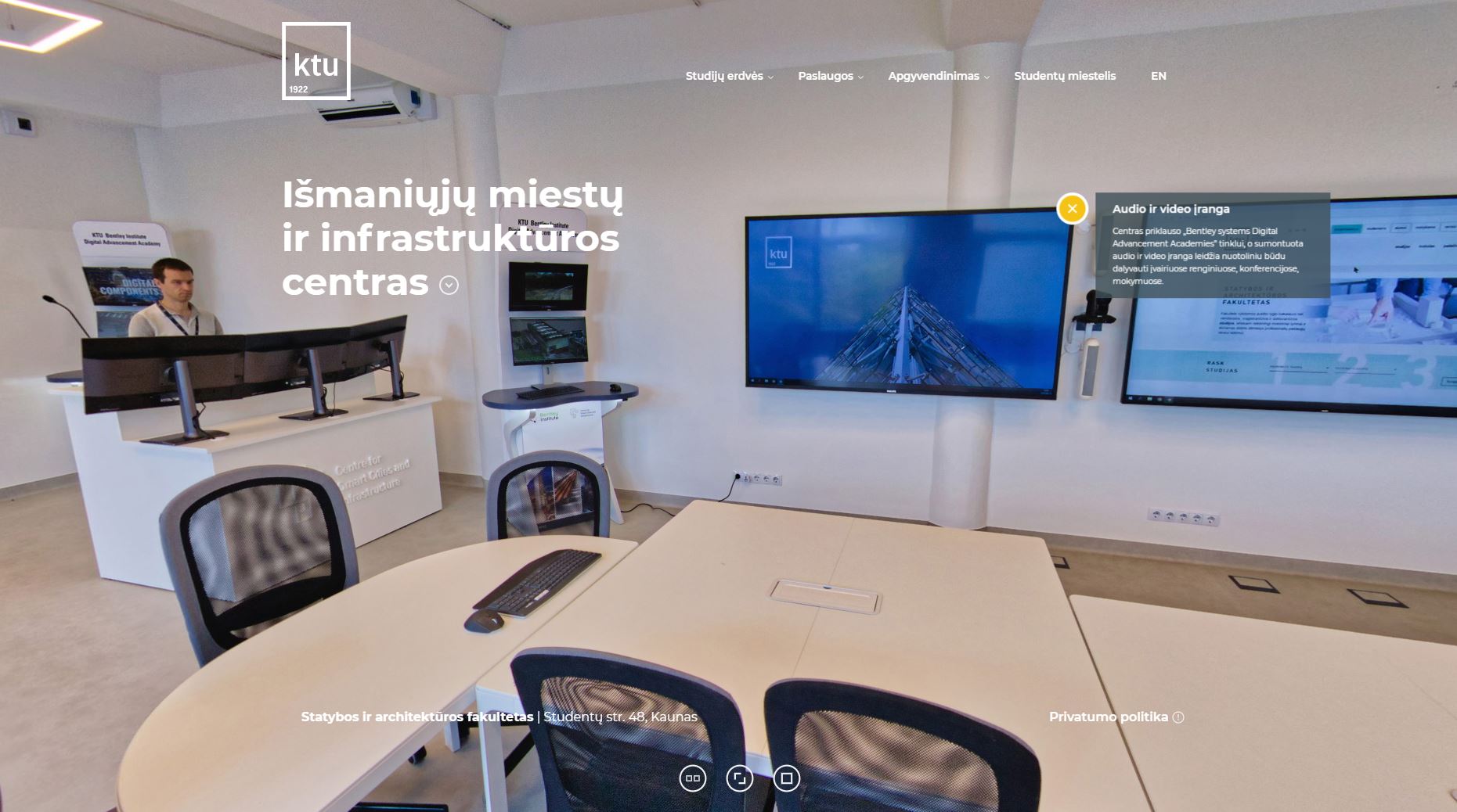 Take a virtual tour around the KTU campus: no booking, always open ...