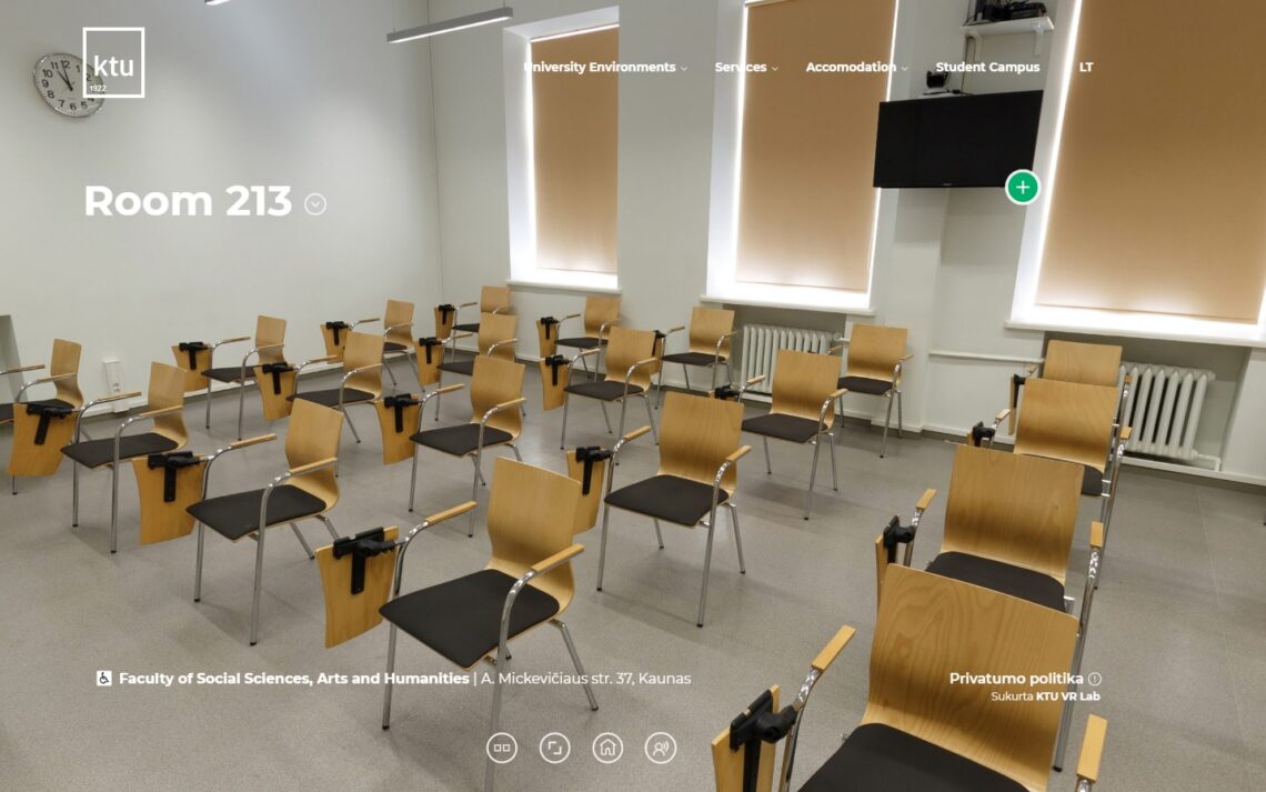 Wonder what KTU campus looks like in reality? Take a virtual tour ...
