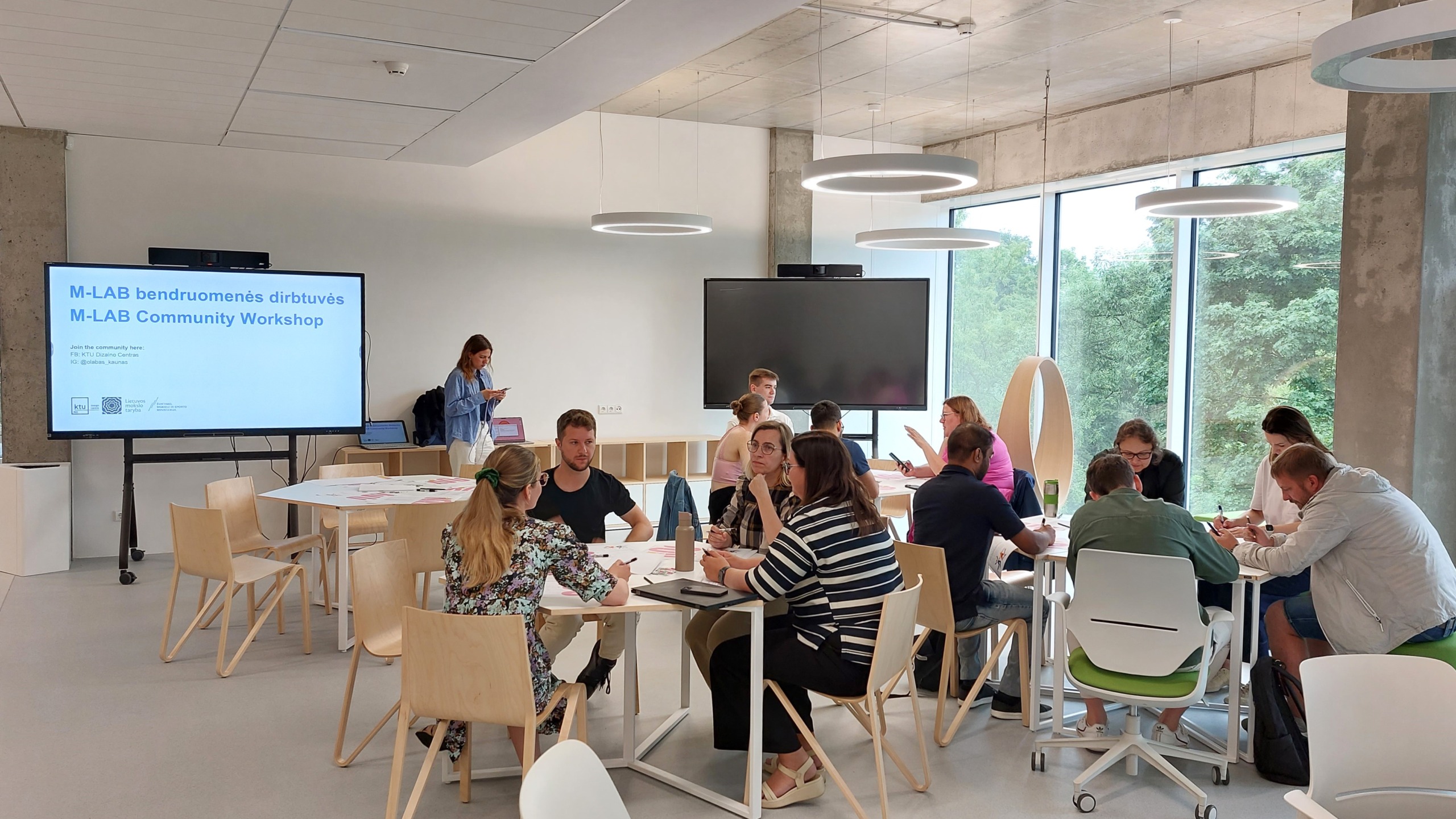 Creative community workshop for M-LAB employees- KTU | KTU